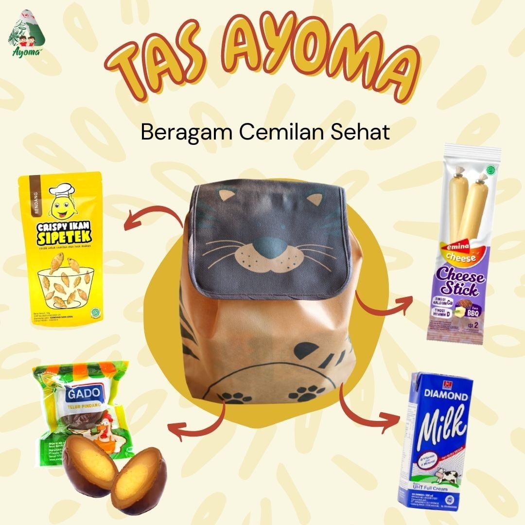 Membagi Tas Ayoma - Ayo-Ma