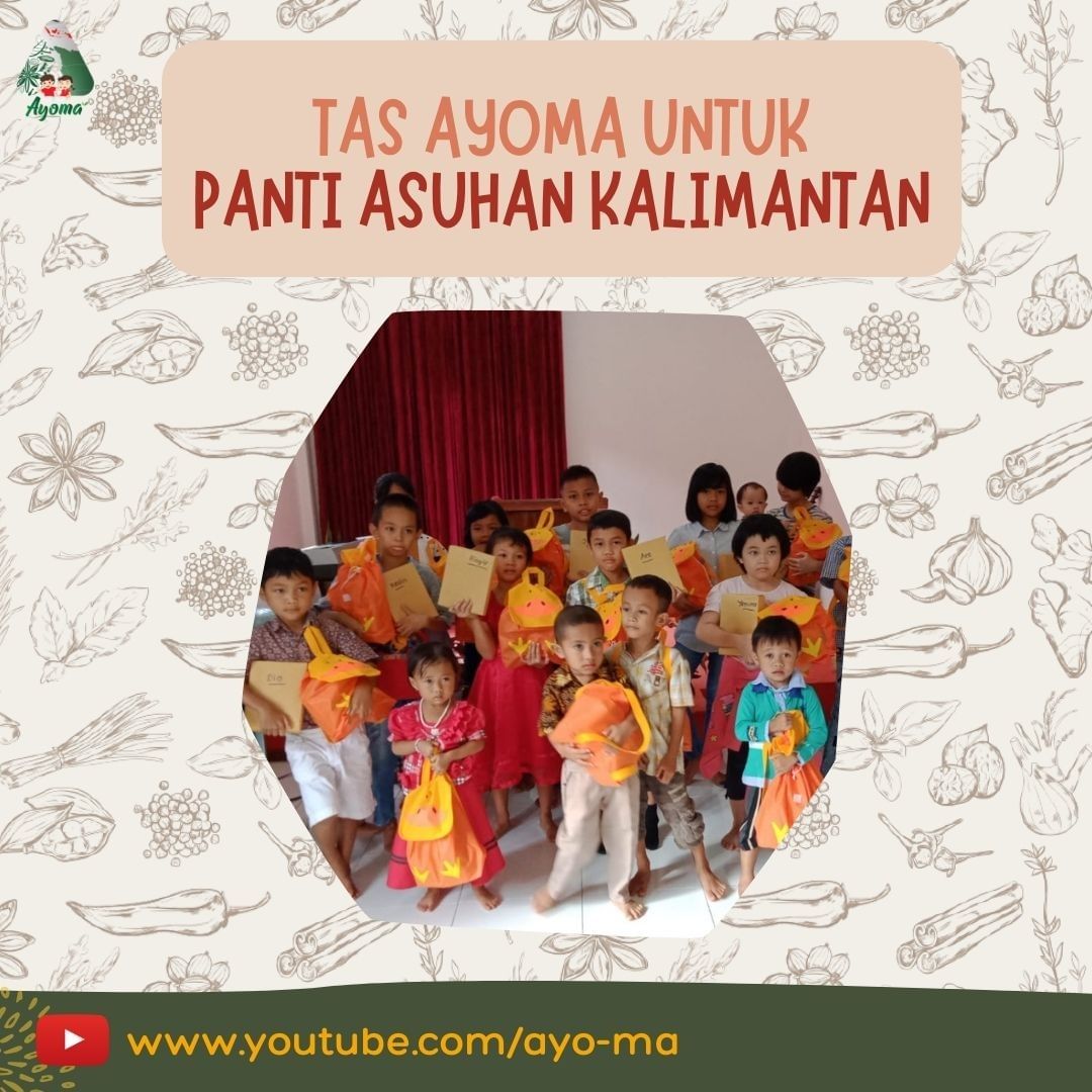 Membagi Tas Ayoma - Ayo-Ma